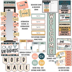 Adventure Classroom Decorations Bundle, Classroom Theme, Bulletin Board ...