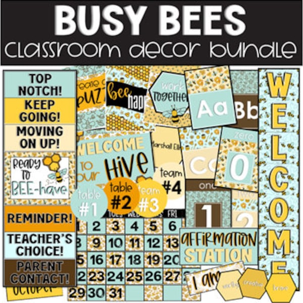 Bee Classroom - Etsy