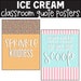 Ice Cream Growth Mindset Classroom Posters, Classroom Decorations ...