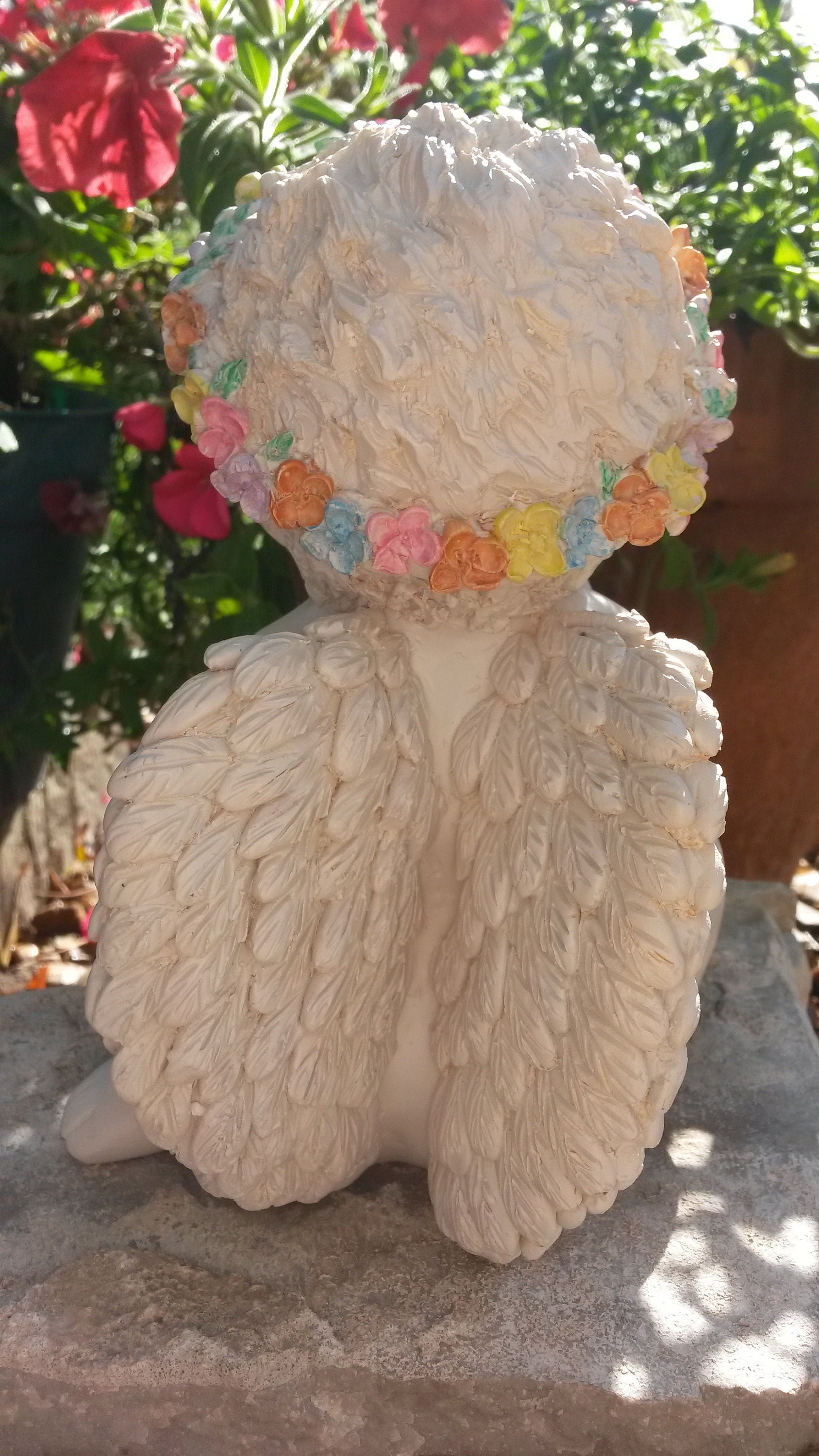 Small Cherub Garden Statue - Etsy