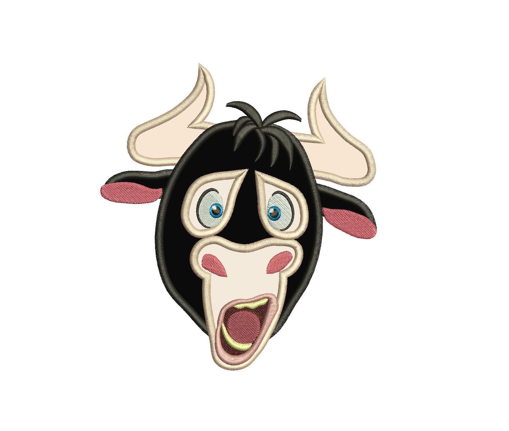 Ferdinand the Bull Applique Design - Etsy