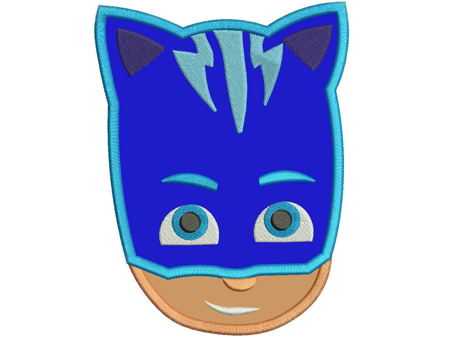 Pj Mask Face Templates Svg Image Result For Pj Masks Vector Art