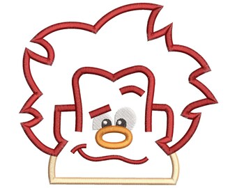 Wreck It Ralph Head Applique Embroidery Design | Etsy