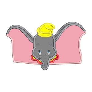 Dumbo Applique Embroidery Design - Etsy