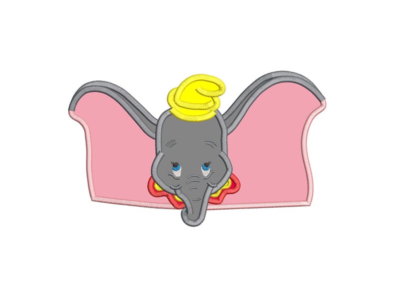 Dumbo Applique Embroidery Design - Etsy