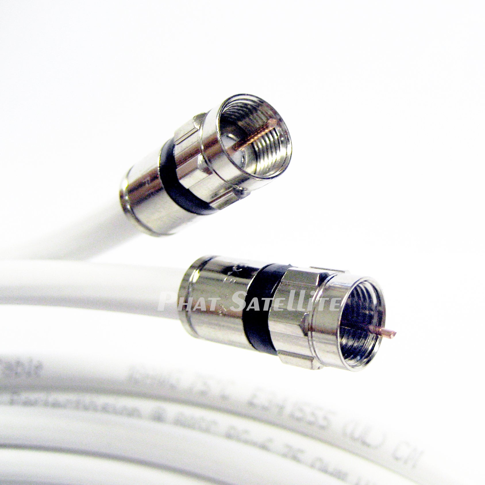 Rg6 Coax Cable 350ft RG6 Coaxial Cable - 3GHz, Solid Copper Core, 18AWG ...