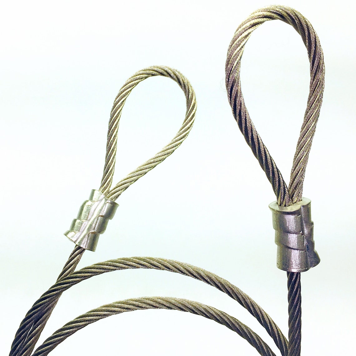 Loop Sleeved Galvanized Steel Cable 1/8 3/16 | Etsy