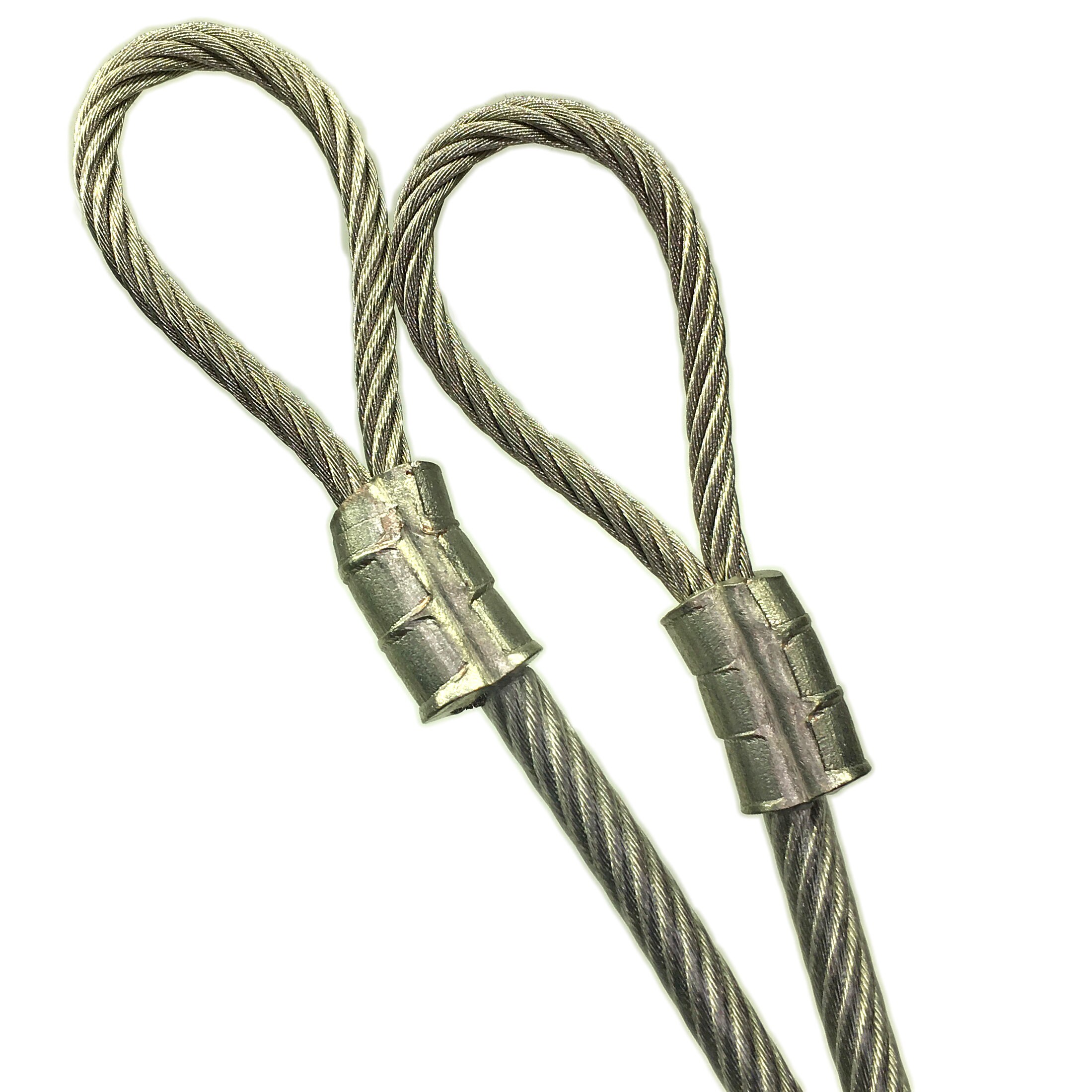 Loop Sleeved Galvanized Steel Cable 1/8 3/16 | Etsy
