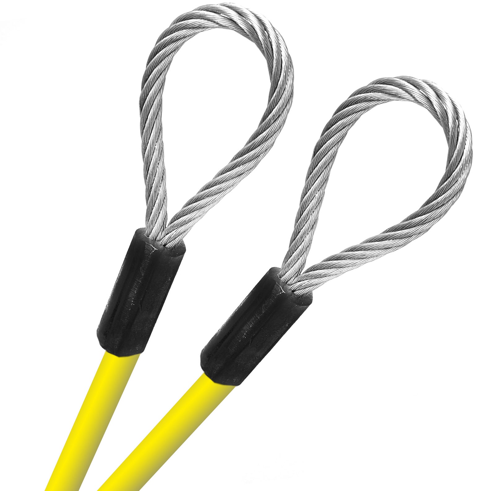 3/16" Vinyl Coated Tether Wire Rope Steel Braided Cable With Oxidized ...