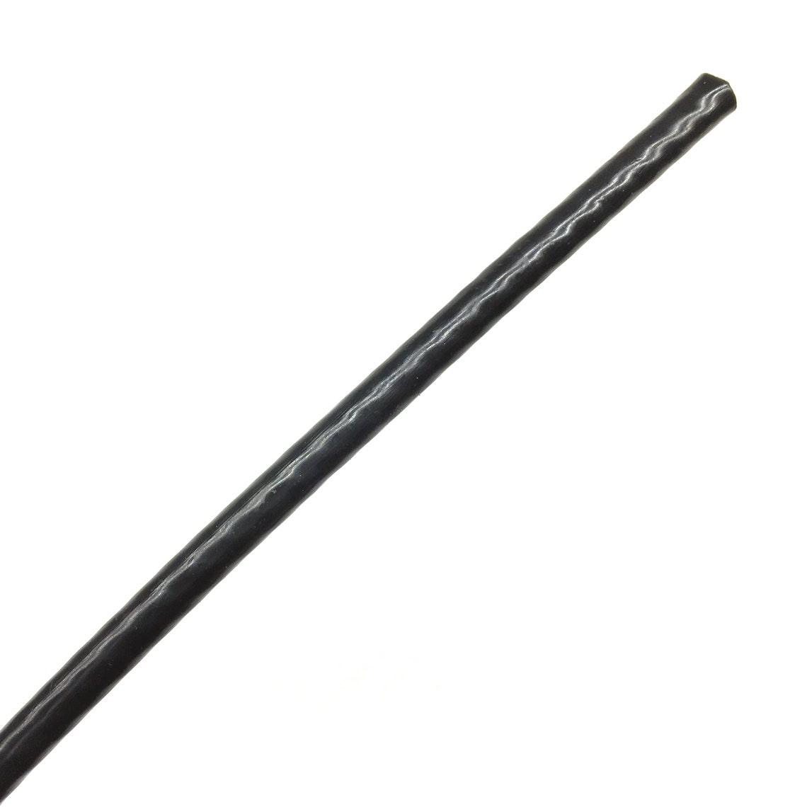 Black Vinyl Coated Galvanized Steel Cable 1/8" - 3/16" Black Vinyl ...