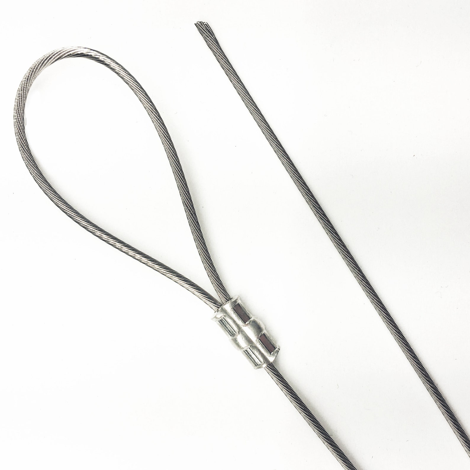 Stainless Steel Cable 1/16" (1.6mm) Core 1x19 Strand T304 Custom Cut ...