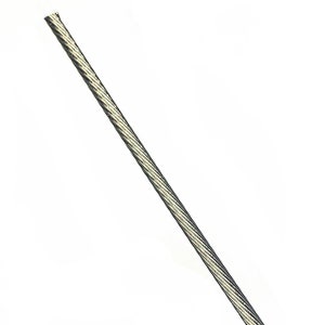 Stainless Steel Cable 1/16" (1.6mm) Core 1x19 Strand T304 Custom Cut ...