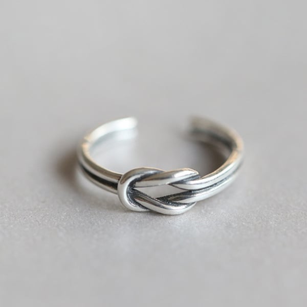 Rope Knot Ring - Etsy
