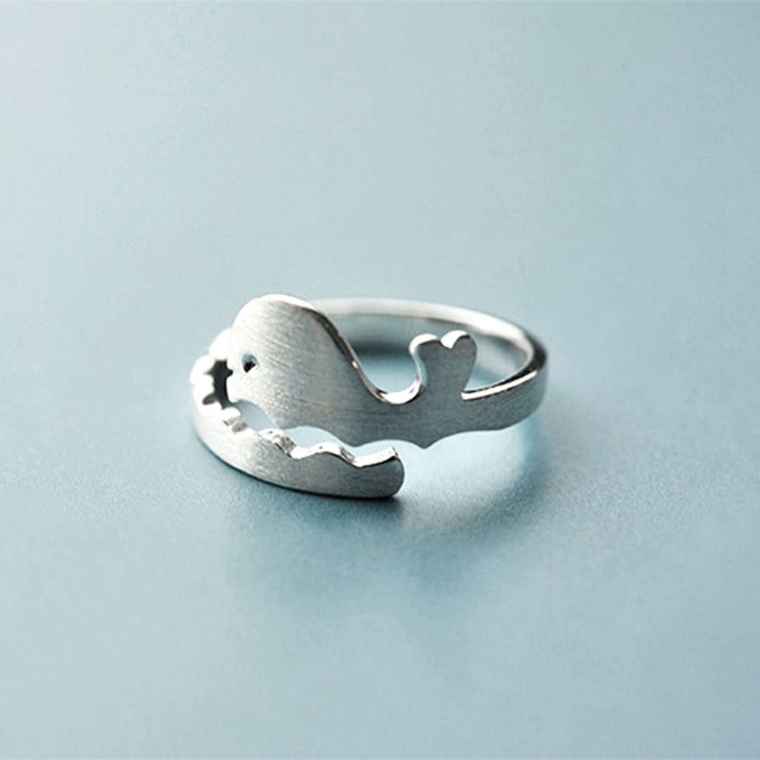 S925-whale Ring, Silver Ring,sterling Silver Ring, Special Gift - Etsy