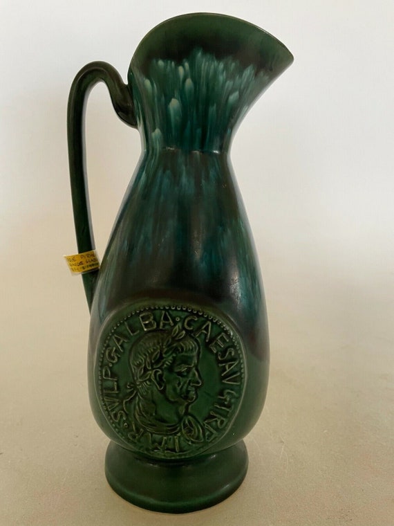Antique Roman Pitcher/jug With Handle Glazed/fired Pottery - Etsy