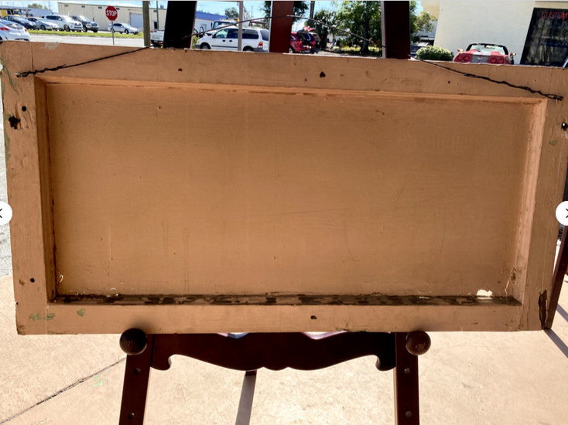 Vintage Coca Cola Window Sign Hand Made One of A Kind - Etsy