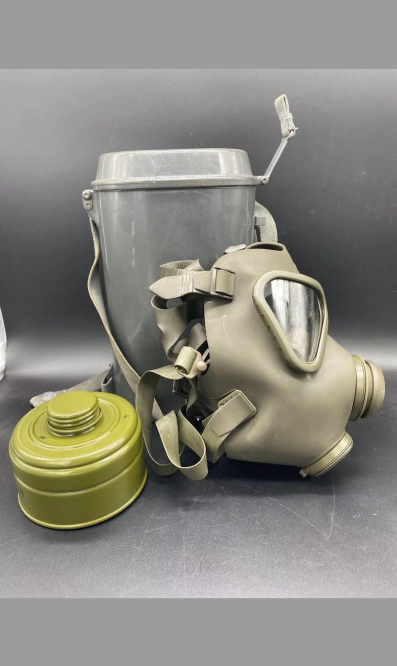 NBC Gas Mask German Drager Military & Police Sealed Unused Filter W ...