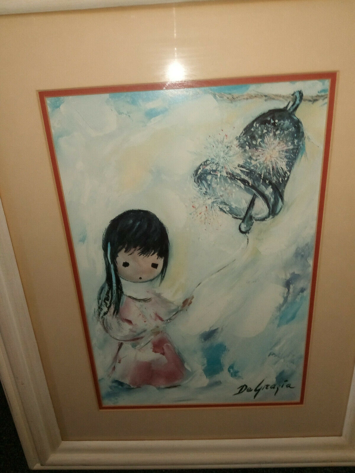 Pair of Degrazia Signed Prints Portrayed and Sealed in | Etsy