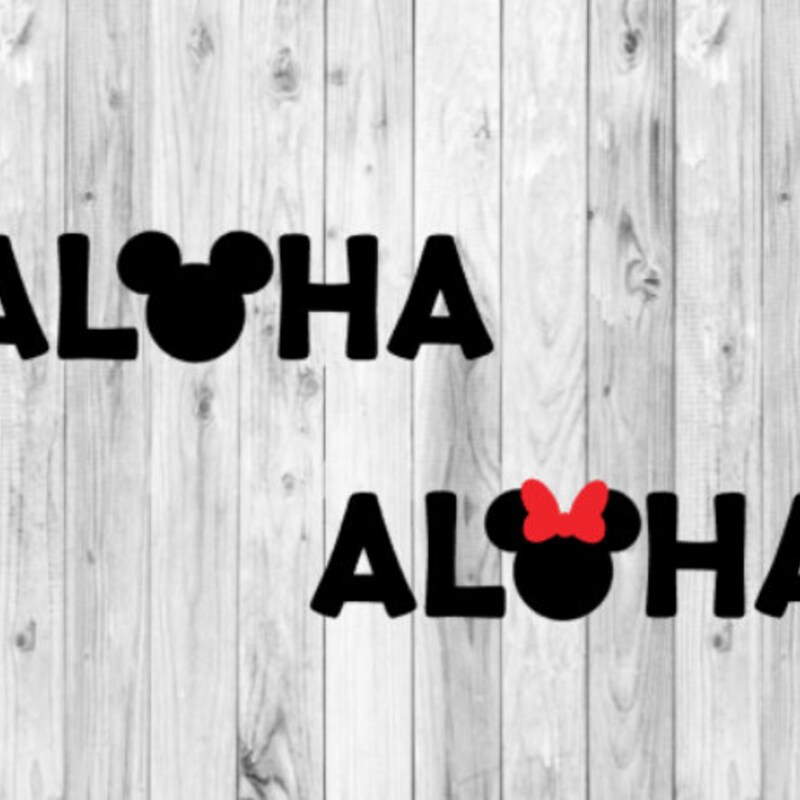 Mickey Aloha Shirt - Etsy