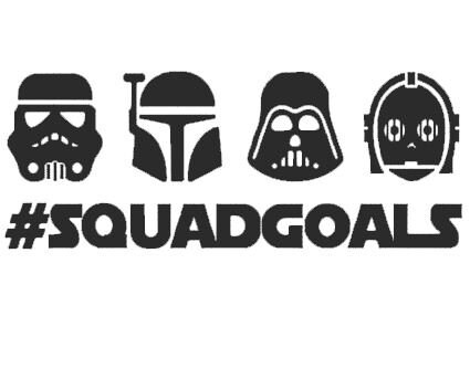 Star Wars Squad Goals Star Wars Disneyland Disneyworld | Etsy