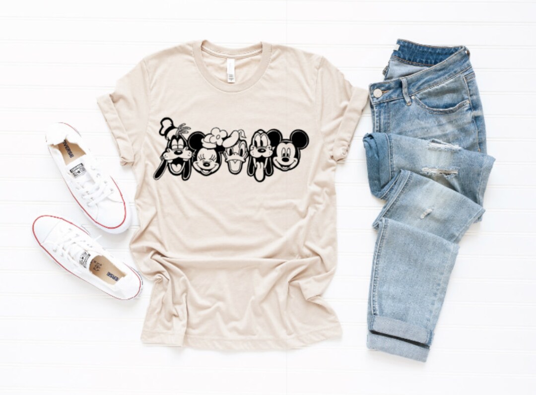 Mickey and Friends, Mickey, Heat Transfer, Disney Shirt, Mickey Shirt ...