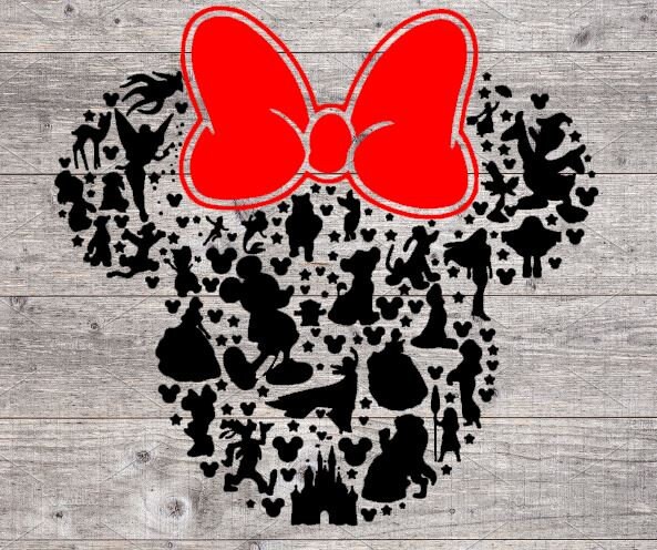 Mickey iron on transfer mickey decal minnie decal disney | Etsy