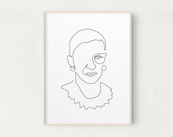 Dove Single Line Drawing Minimalist Art Print Printable - Etsy