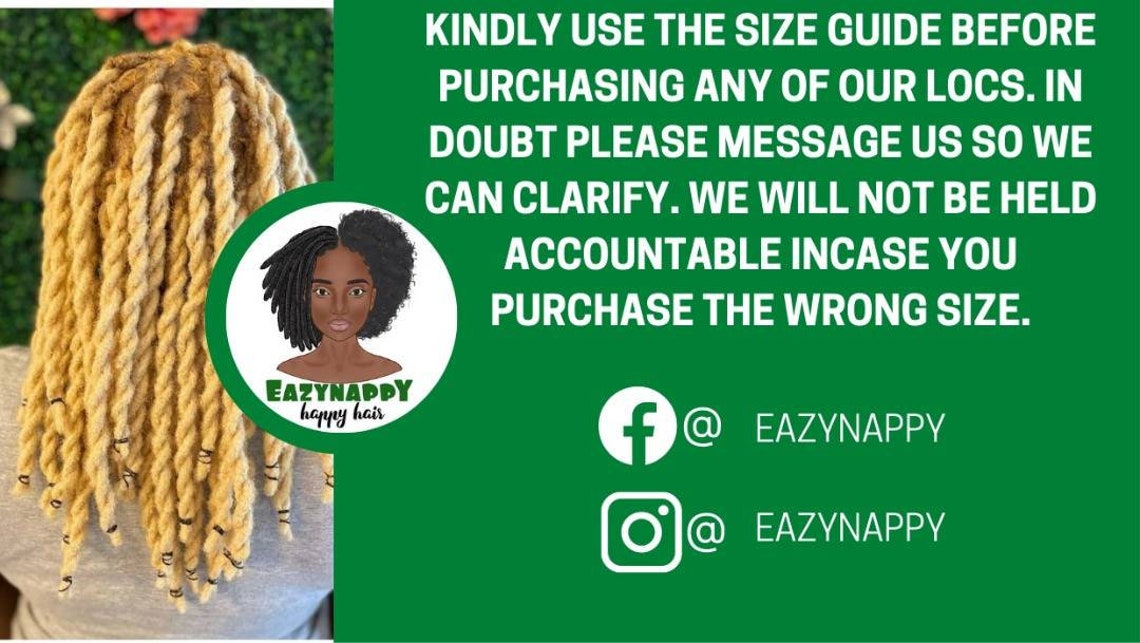 Three Tone Dreadlock Extensions Made With Unprocessed Human - Etsy