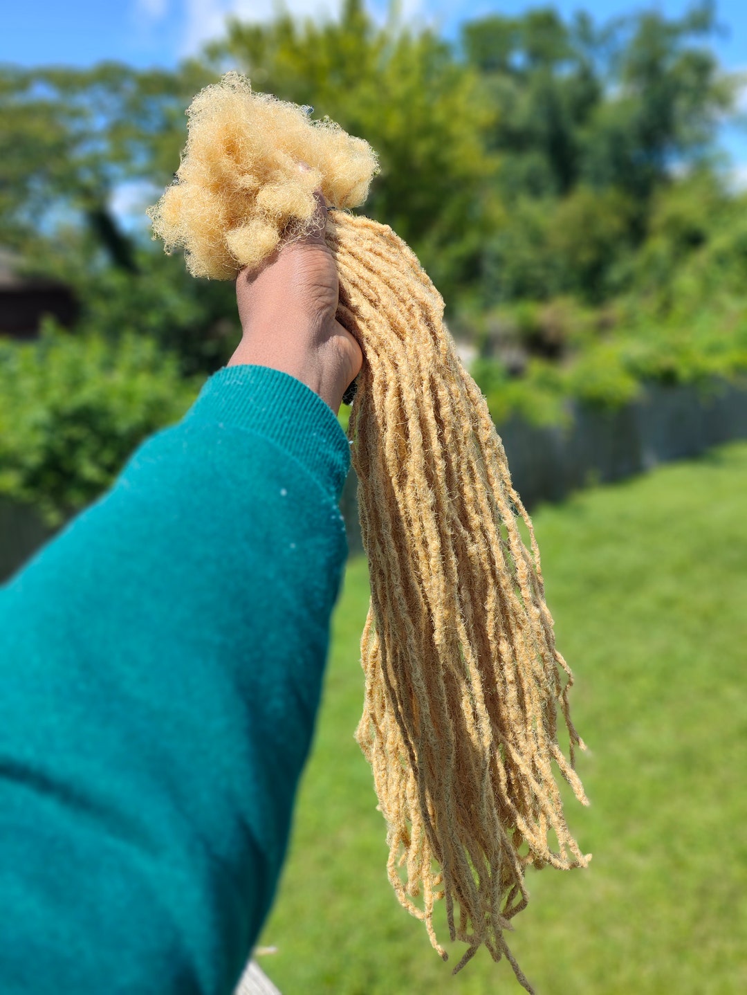 Blonde Anwi Textured Locs Size 0.3cm in 50loc Bundles - Etsy