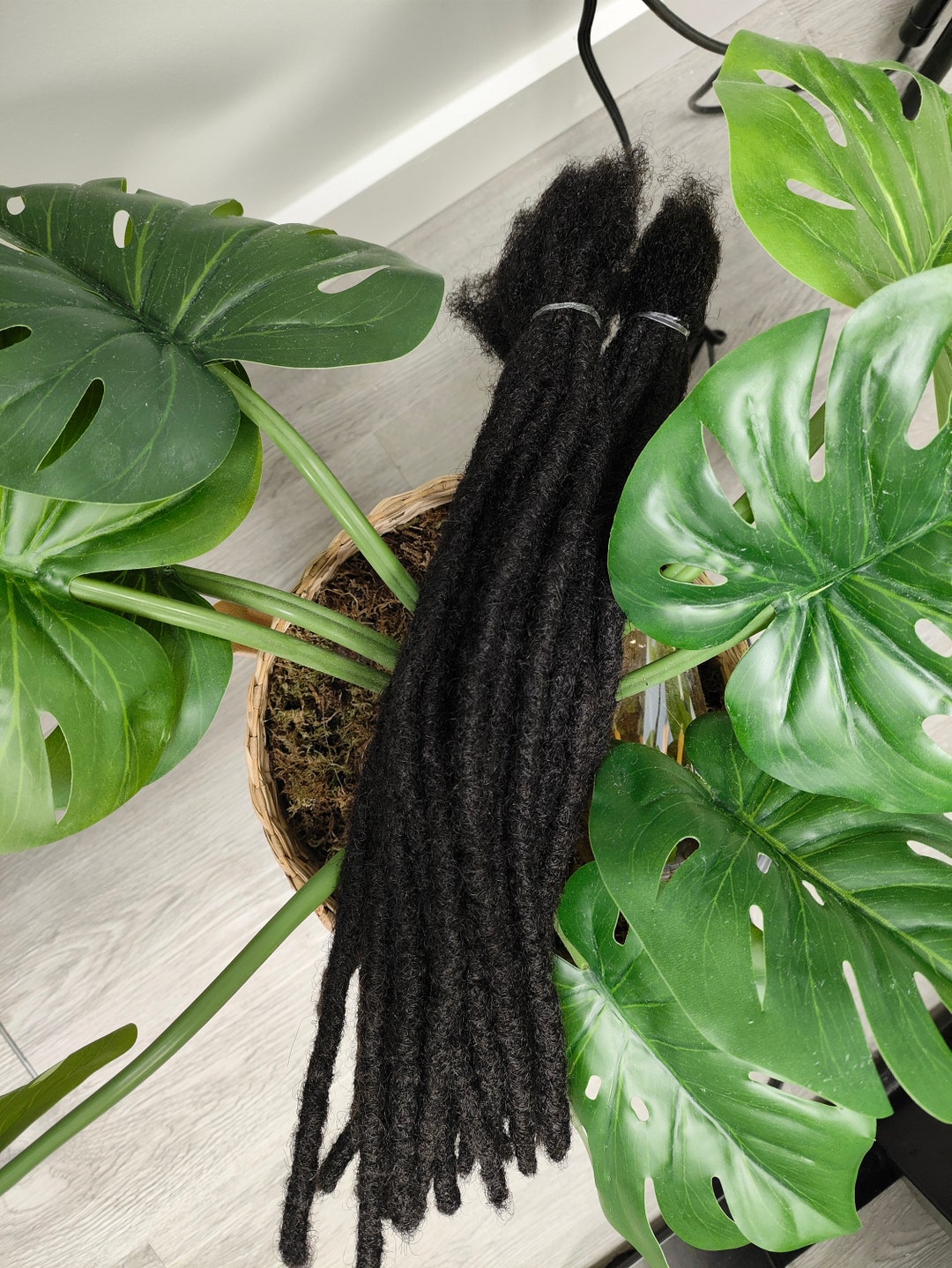 10 Chunky Regular or Traditional Locs Made With 100% Human Hair in ...