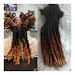 Three Tone Dreadlock Extensions Made With Unprocessed Human - Etsy