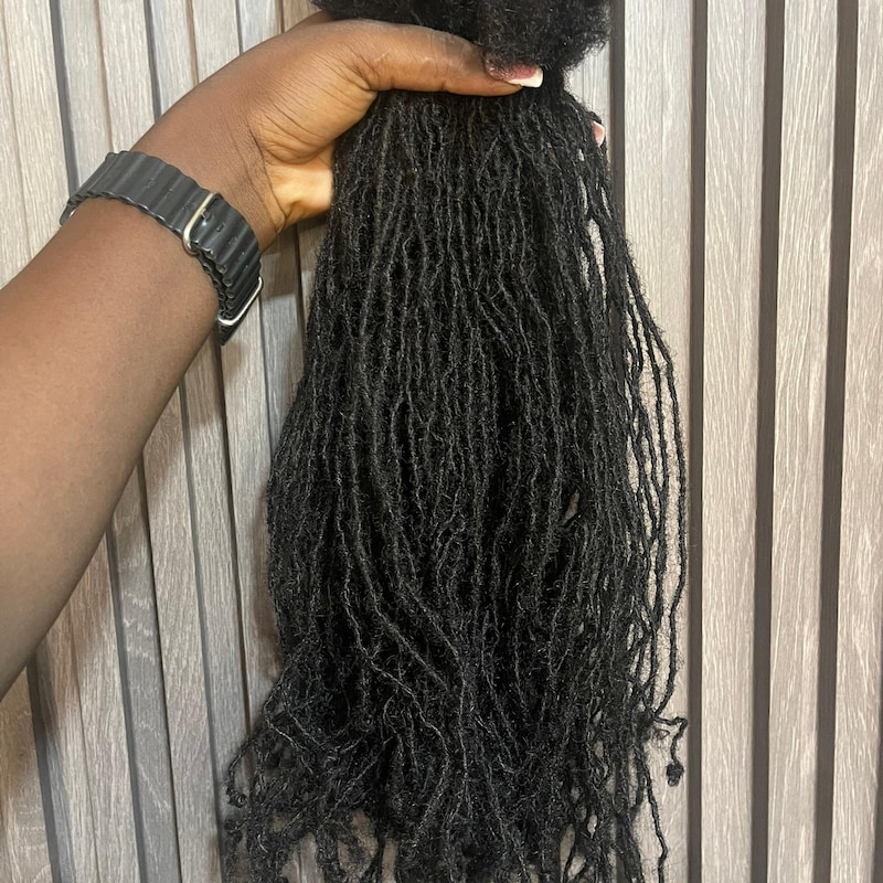 Micro Loc Bangs - Etsy
