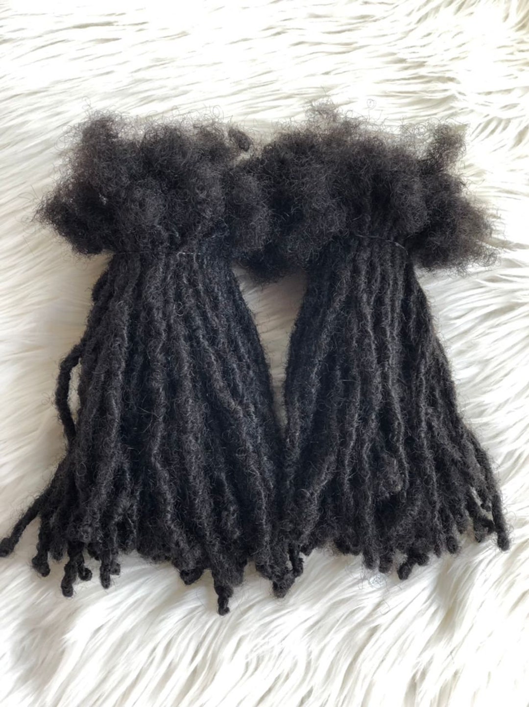 40 Strands of 0.4cm-0.5cm Anwi Textured Interlocd 4c Human Hair ...