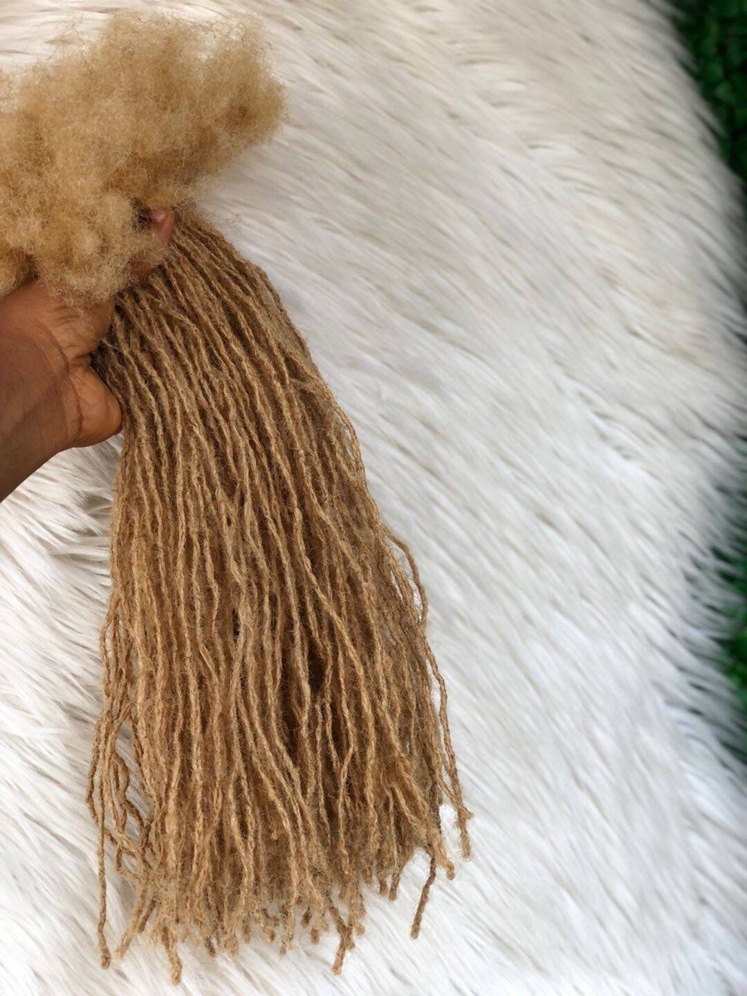 Blonde Anwi Textured Locs Size 0.3cm in 50loc Bundles - Etsy