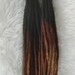 Three Tone Dreadlock Extensions Made With Unprocessed Human Hair in ...