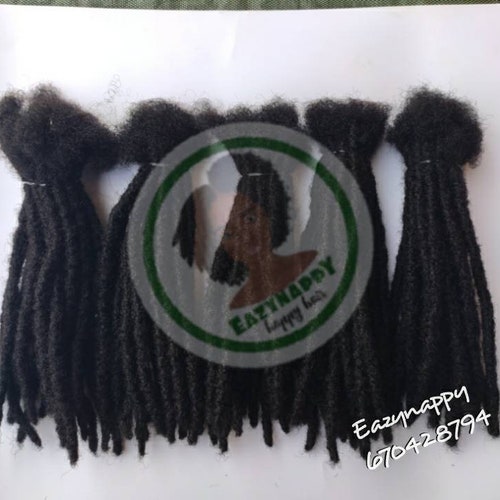 Pencil Size 100 Percent Human Loc Extensions - Etsy