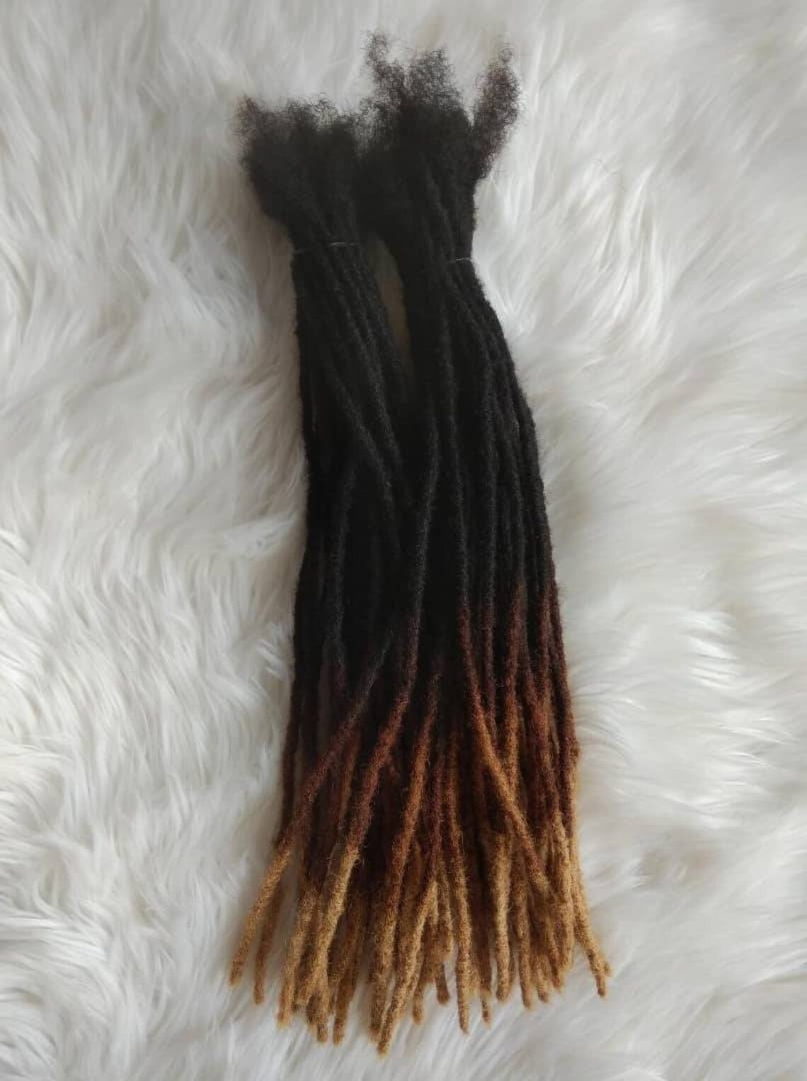 Three Tone Dreadlock Extensions Made With Unprocessed Human - Etsy