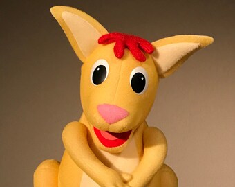 Handmade hand dyed hand crafted custom puppets. by DMPCreative