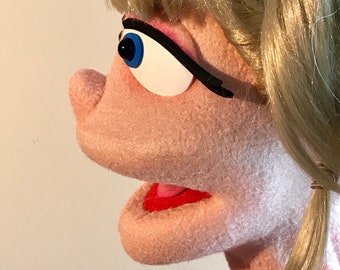 Handmade hand dyed hand crafted custom puppets. by DMPCreative