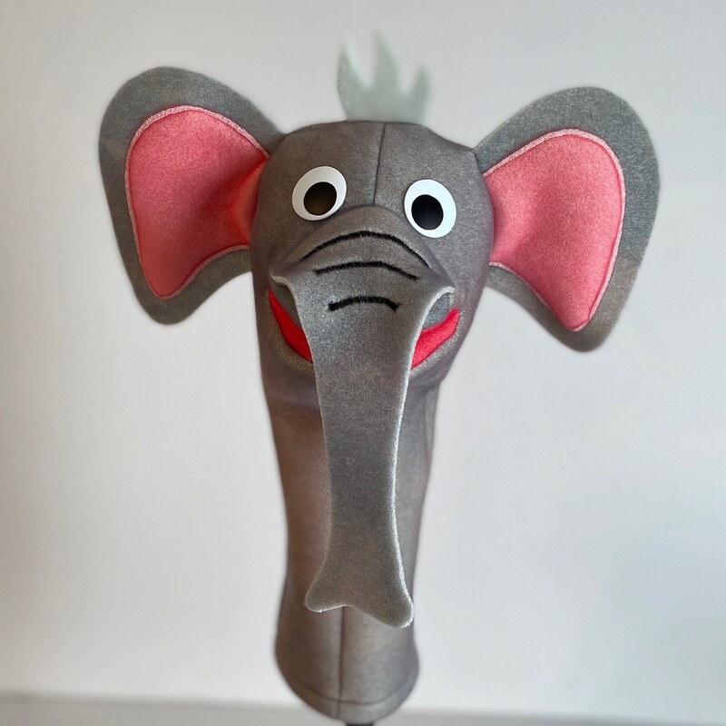 Elephant Puppet - Etsy