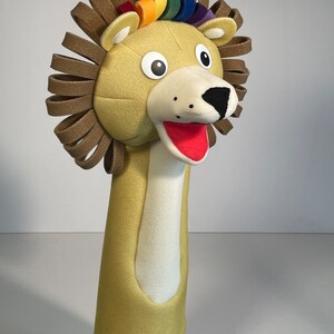 Little Genius Lion Hand Puppet - Etsy