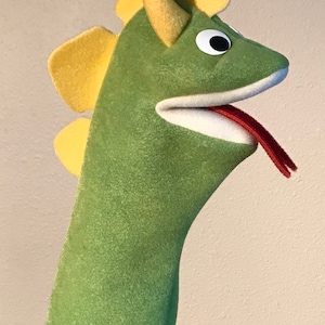 Little Genius Dragon Hand Puppet - Etsy