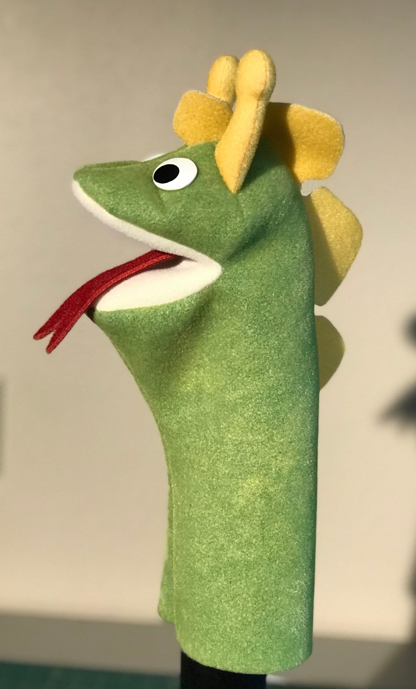 Little Genius Dragon Hand Puppet - Etsy