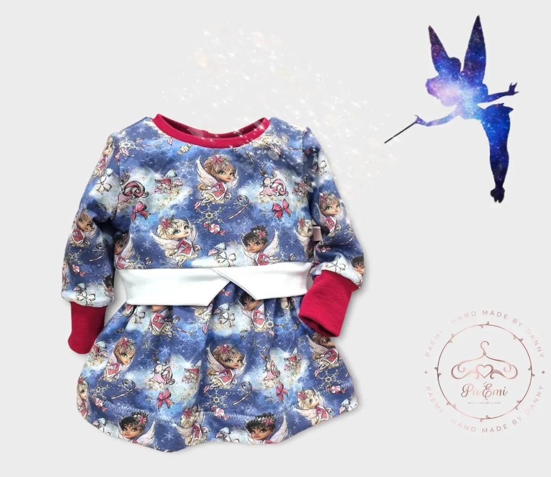 Tunic Girly Sweater Gr.68/74 christmas Elf / - Etsy