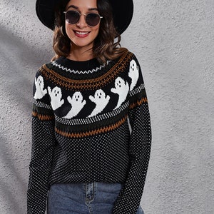 Halloween Sweaters - Etsy