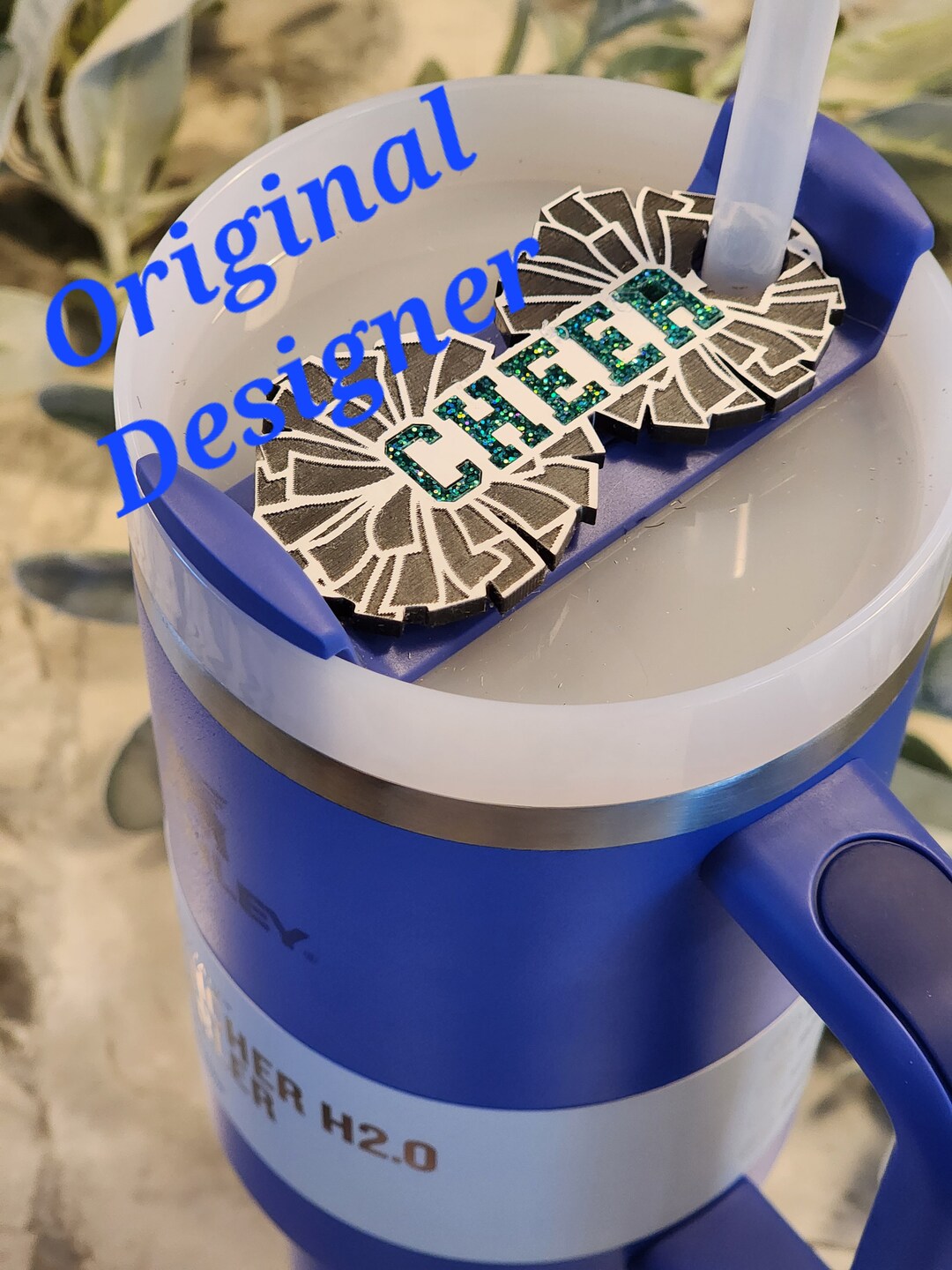 Cheer 40 Oz Dupe B Tumbler Topper SVG Cut FILE. Original Designer - Etsy