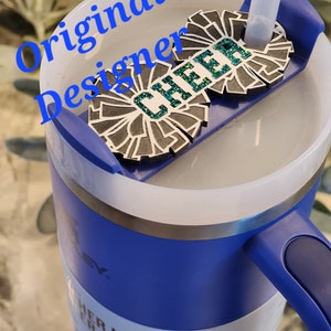 Cheer 40 Oz Dupe B Tumbler Topper SVG Cut FILE. Original Designer - Etsy