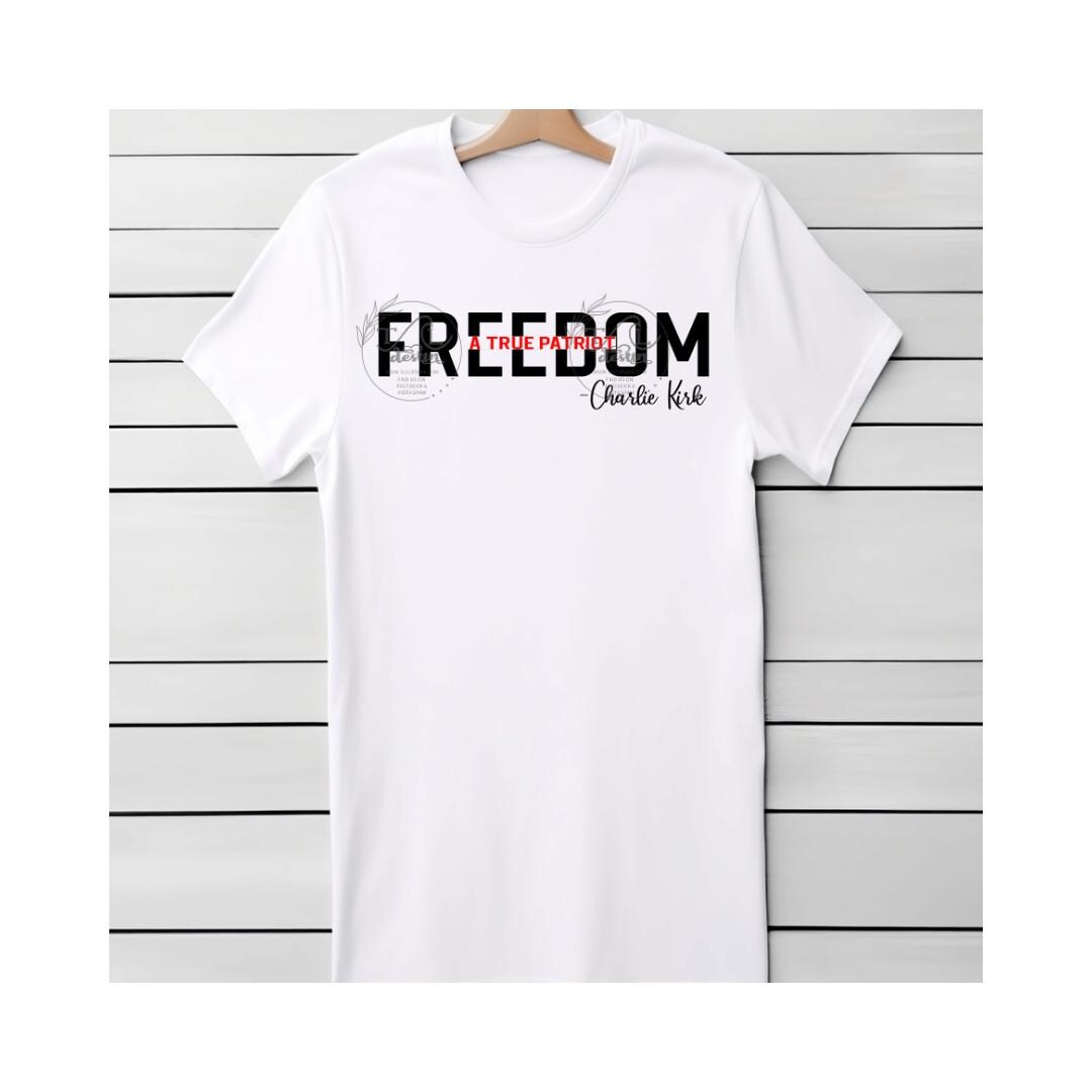 Charlie Kirk Freedom-turning Point Svg and Png 2025 - Etsy