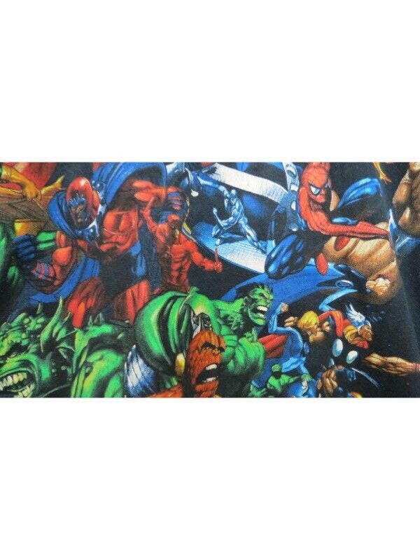 Clothing Vintage Y2K Marvel Mad Engine Hulk Spider-Man Elektra Big ...