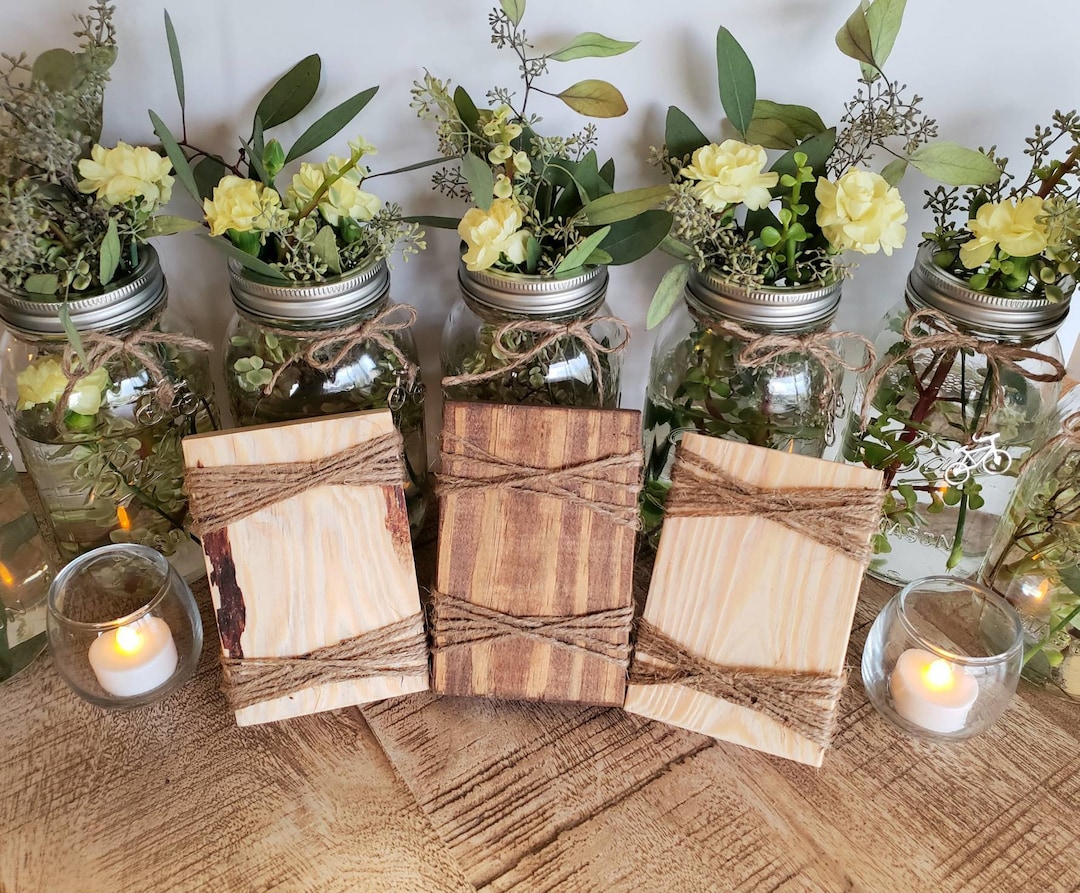 Mini Rustic Frames-wallet Sized Photos - Etsy